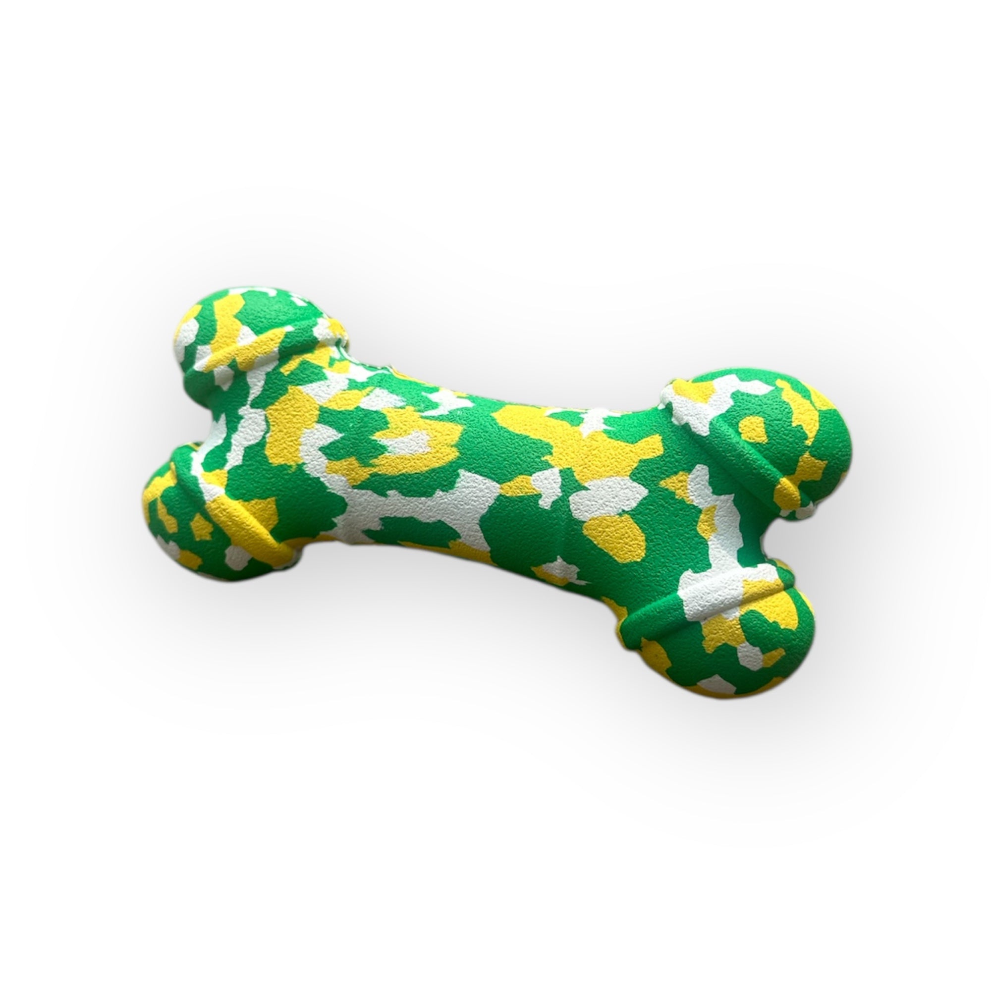 Natural Rubber Flat Bone Dog Toy – Trekking Paws